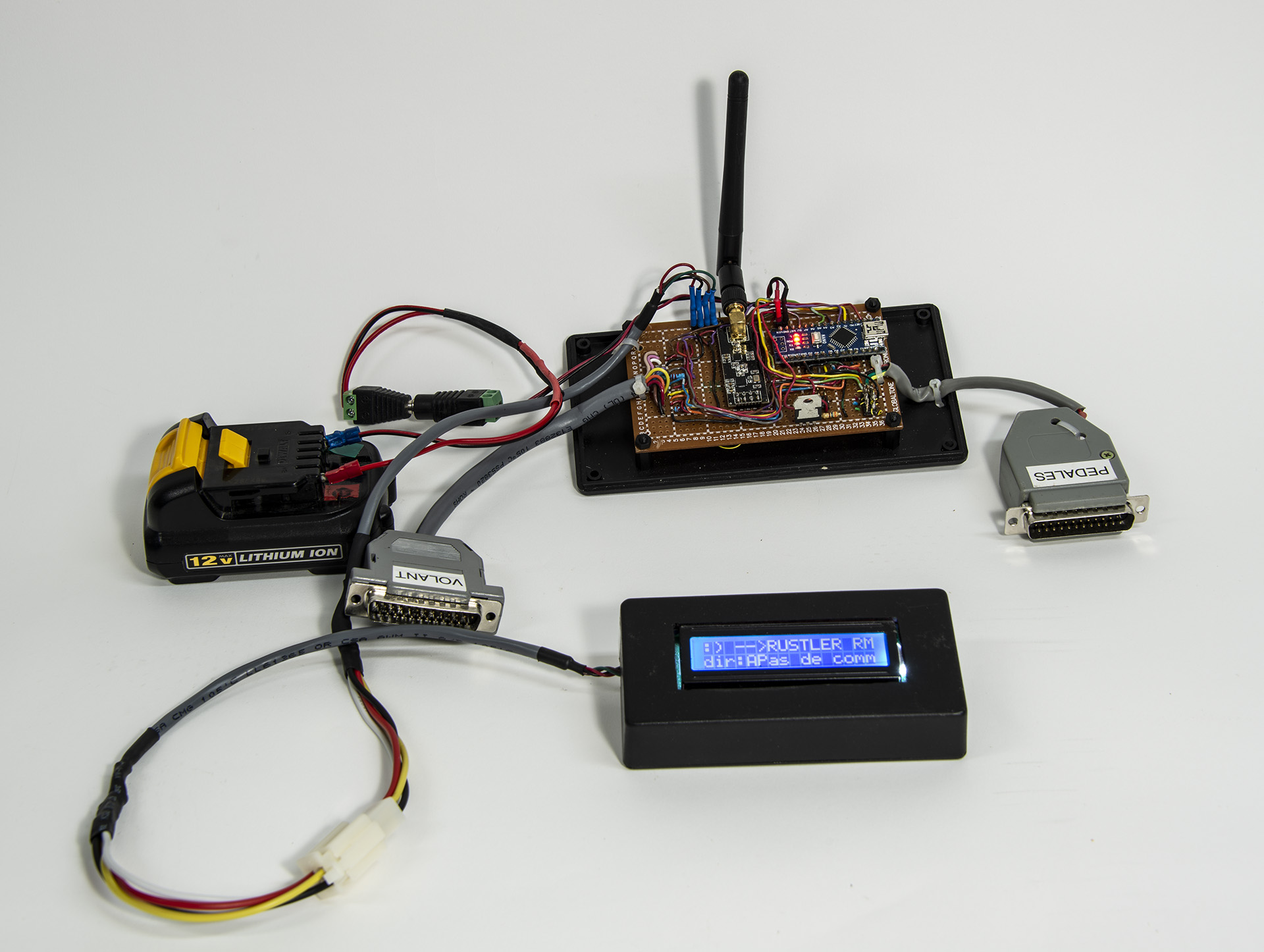Volant – Pédales et ARDUINO – EspaceRM